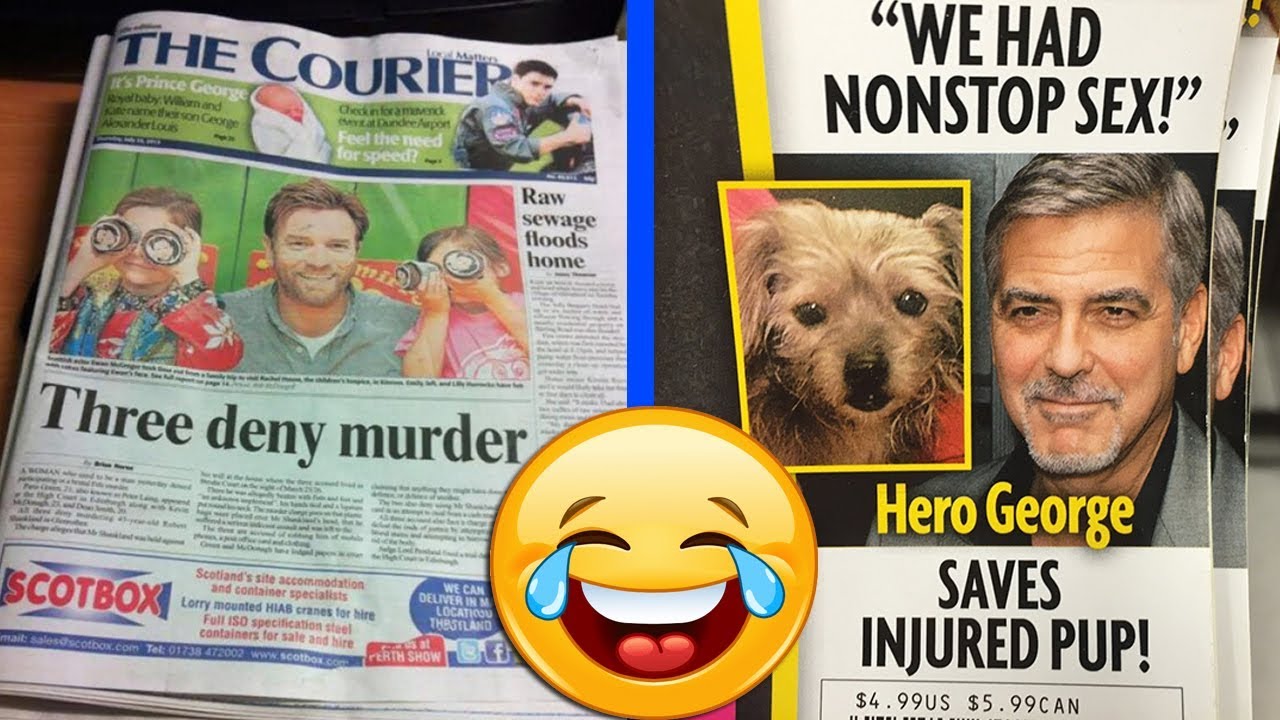 Try Not To laugh: 25+ Worst Newspaper And Magazine Layout Fails Ever ...