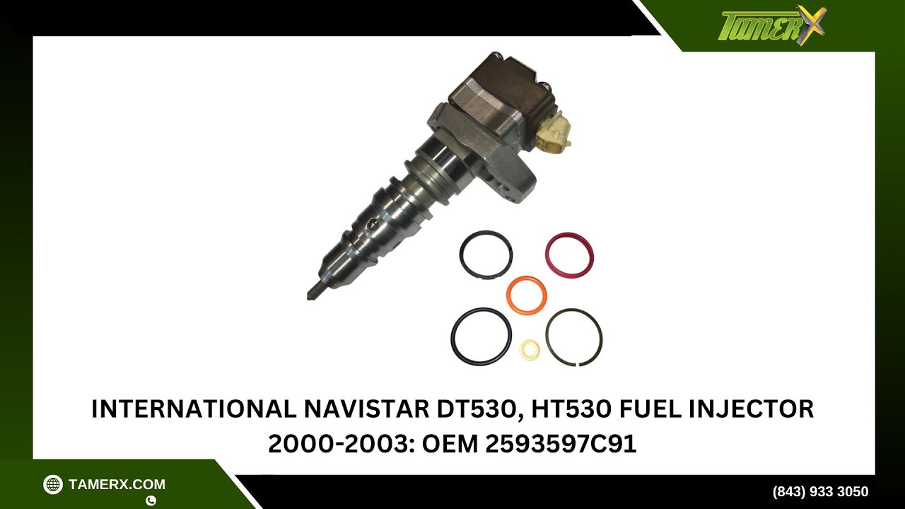 International Navistar DT530, HT530 Fuel Injector 2000-2003: OEM ...