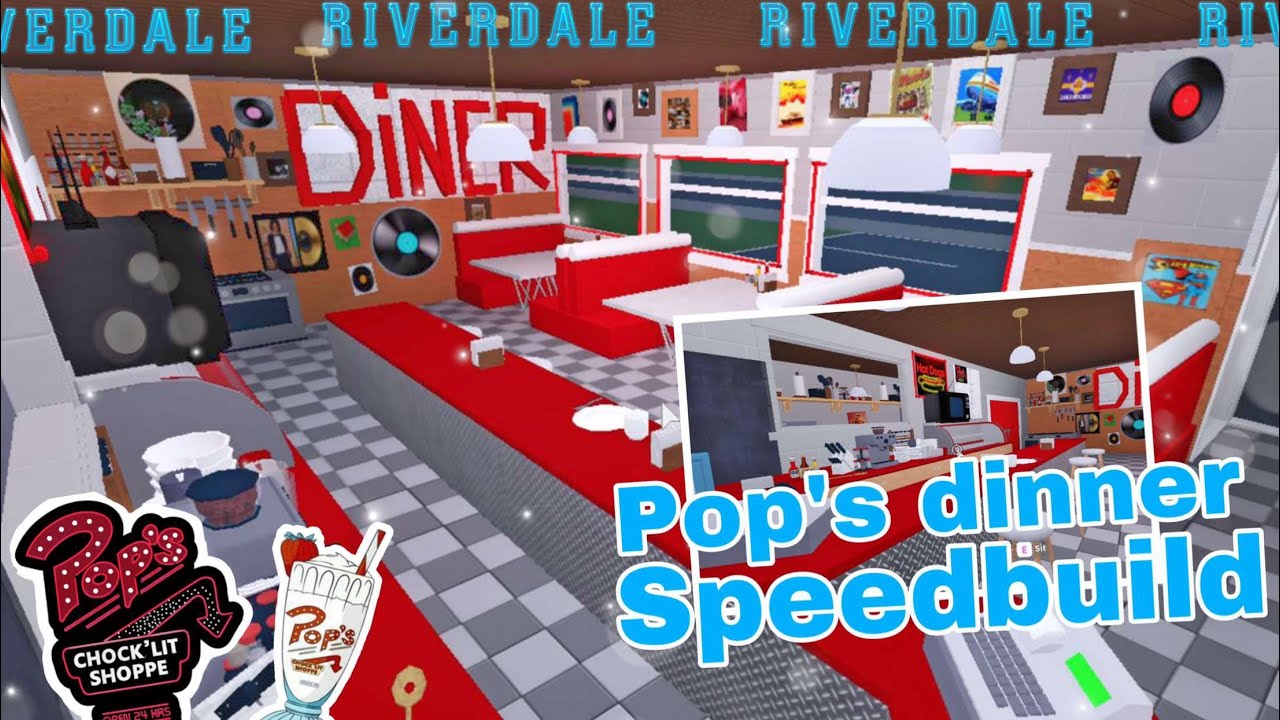 RIVERDALE Pops Diner I speed build + full tour - YouTube