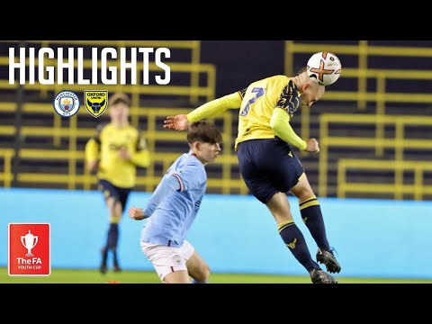 HIGHLIGHTS | Manchester City U18s 3-0 Oxford United U18s