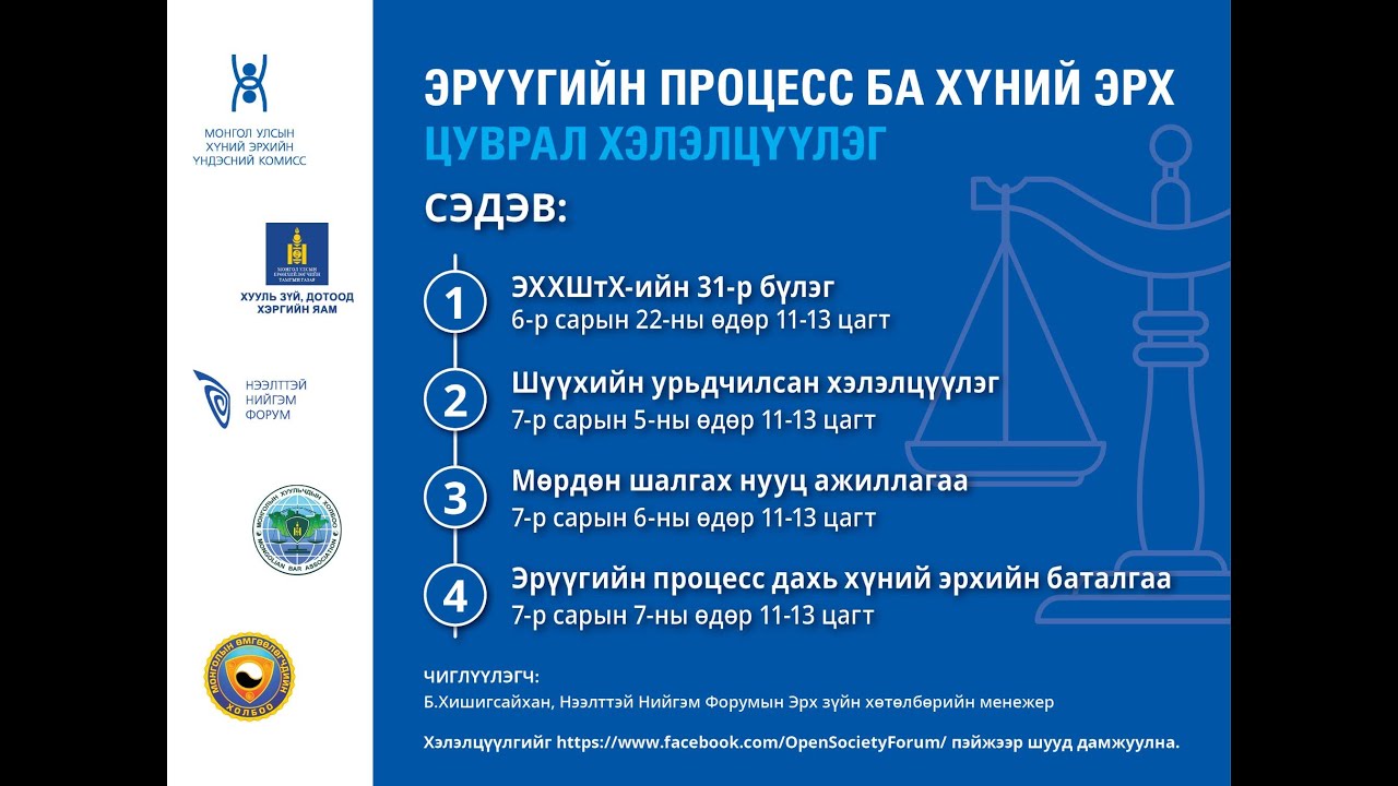 Мөрдөн шалгах нууц ажиллагаа Хэлэлцүүлгийн 2 дугаар хэсэг Youtube