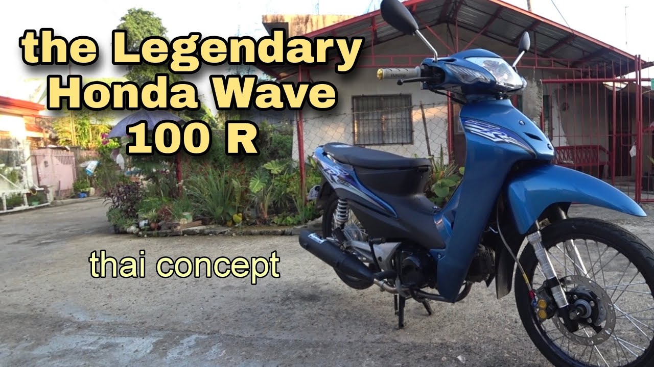 The Legendary Honda Wave 100r - YouTube