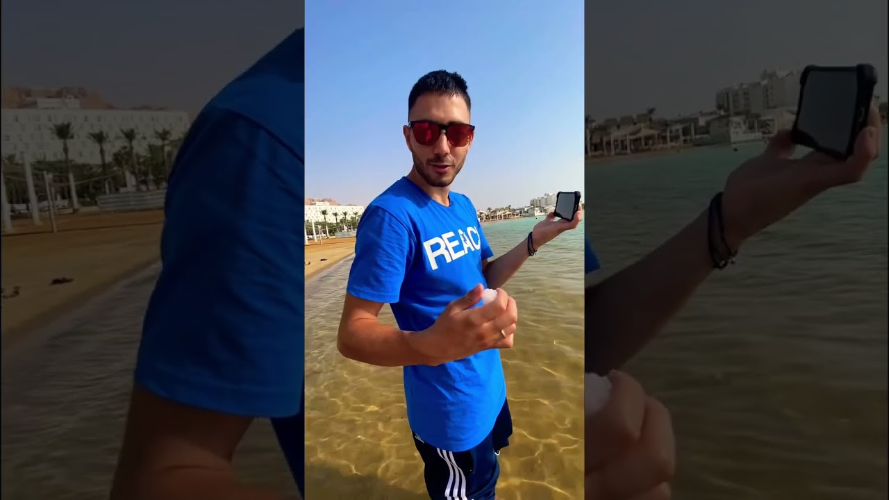Περιπέτεια στην ΝΕΚΡΑ ΘΑΛΑΣΣΑ😵 - YouTube