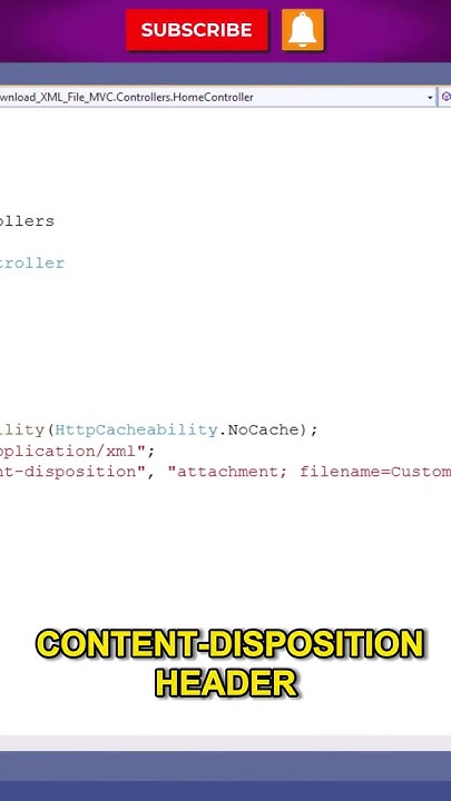 Download XML File in ASP.Net MVC - YouTube