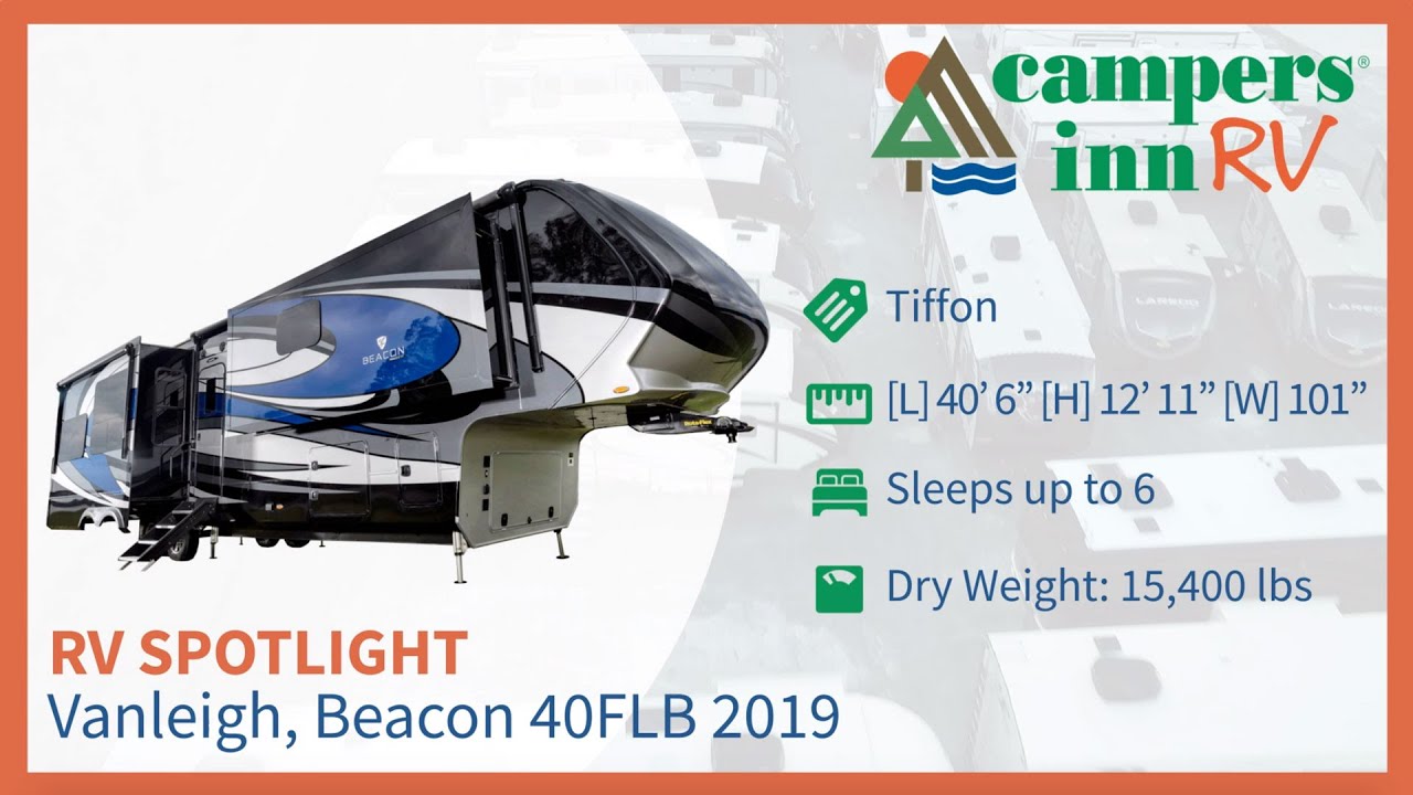 2019 VanLeigh Beacon 40FLB Fifth Wheel Walkthrough - YouTube