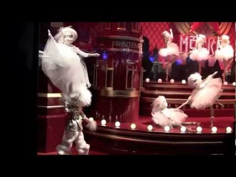 Karl Lagerfeld's Christmas Window Display for Chanel at Le Printemps ...