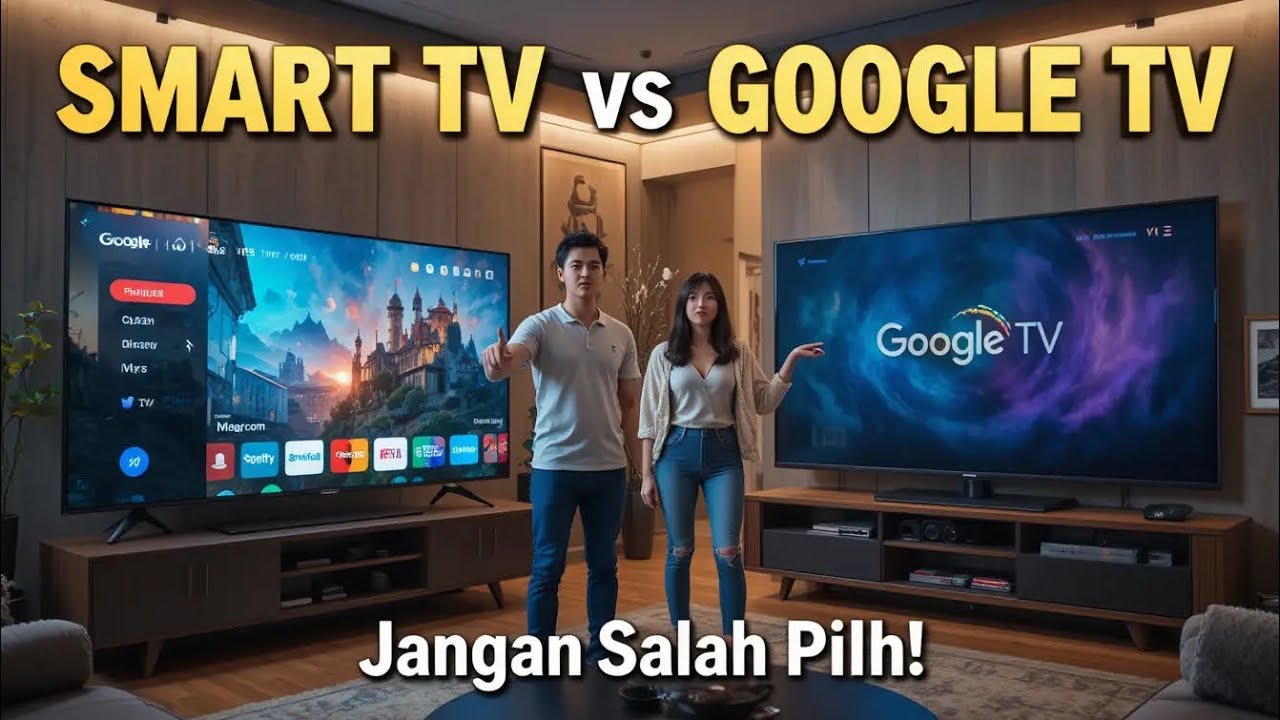 🤖 Smart TV vs Google TV: Apa Sih Bedanya? Jangan Salah Pilih! 🔍 - YouTube