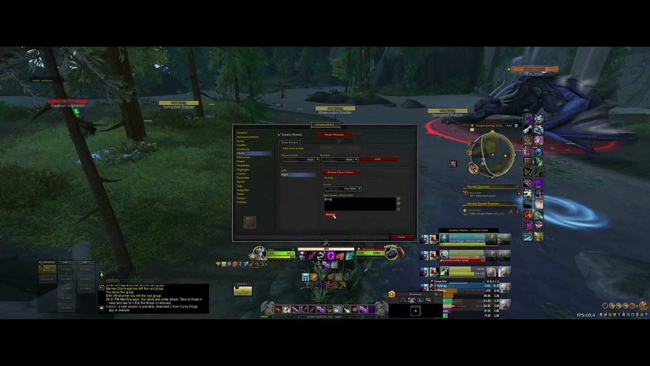 WoW Dragonflight Gladius Addon Arena Quick Setup!! This Addon No Longer ...
