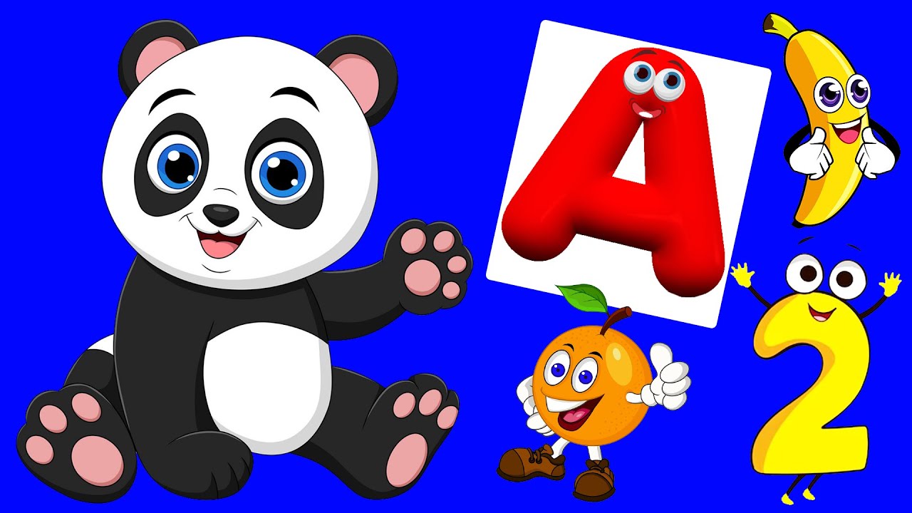 ABC and 123 Learning Videos Toddlers + Nursery Rhymes & Kids Songs+ ...