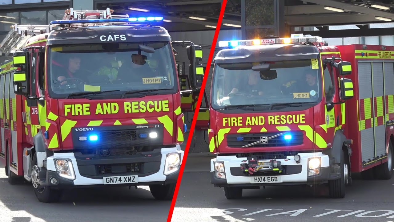 [JH01P7 / JH01R1] Hampshire & Isle of Wight Fire & Rescue double ...