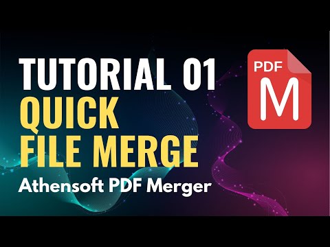Athensoft PDF Merger CE 2024.10.1 for Windows