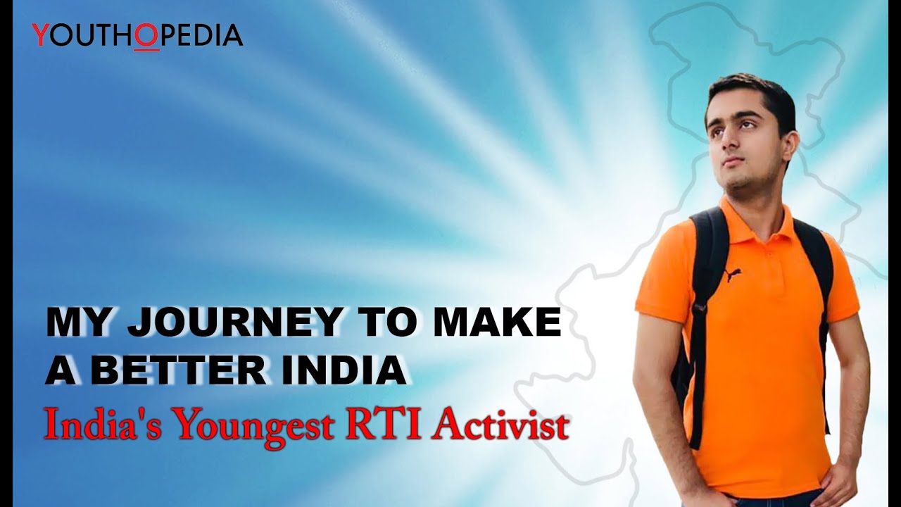 An inspiring journey of an activist to make a better India ...
