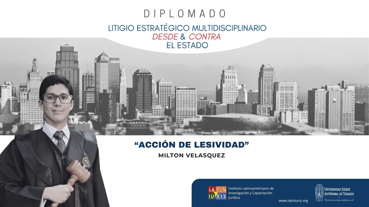 Dr. Milton Velásquez - Acción de Lesividad - YouTube