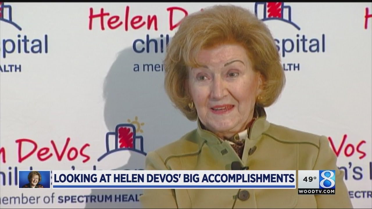 Helen DeVos' legacy in West Michigan - YouTube