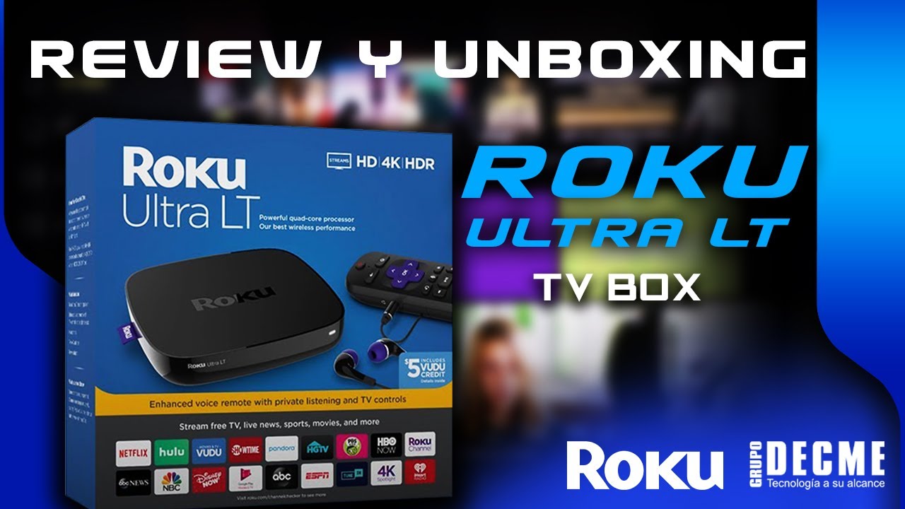 ROKU Ultra LT Tv Box 🖥 // Disfruta de un entretenimiento sin fin 🎞 ...
