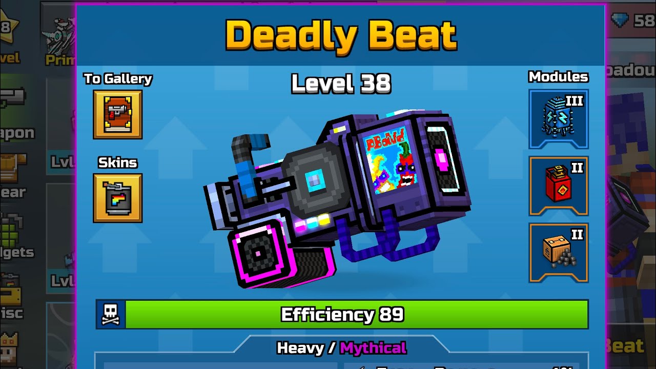 I bought the deadly beats at mythical! (Pixel Gun 3D) - YouTube