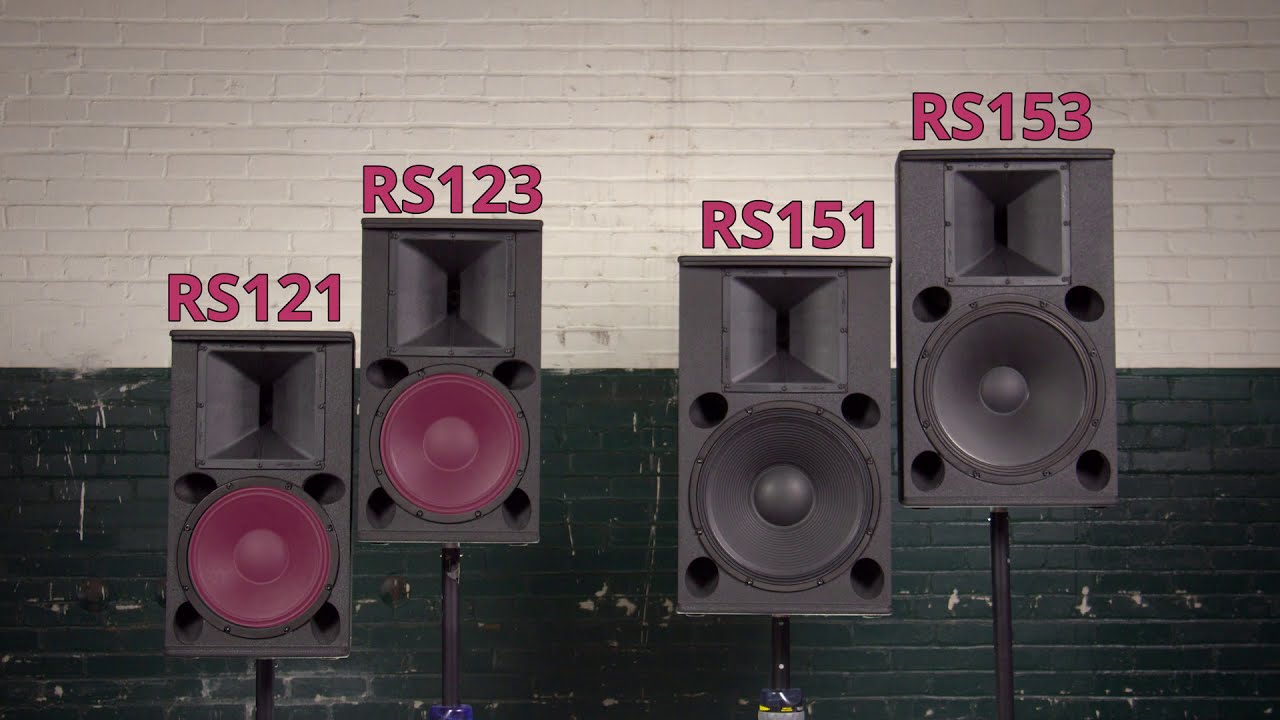 EAW RS Loudspeakers - YouTube