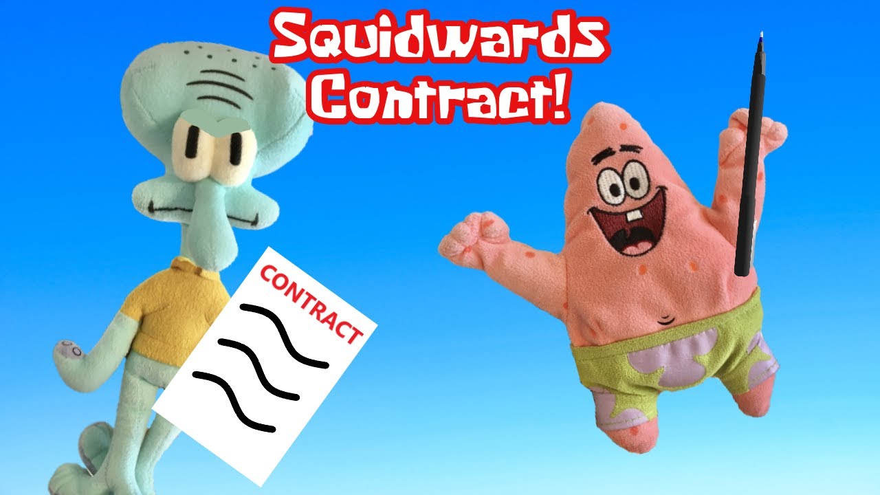Squidward's Contract - SpongePlushies - YouTube