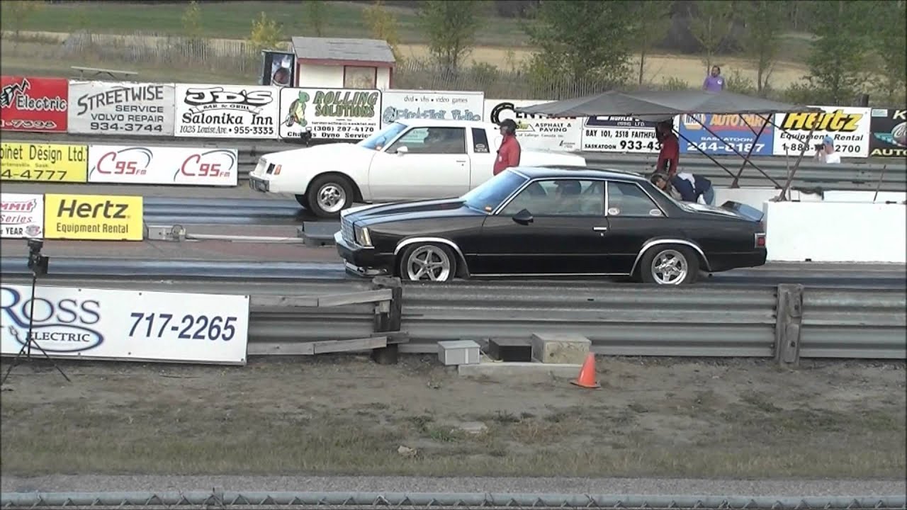1979 malibu drag racing at SIR sask. - YouTube