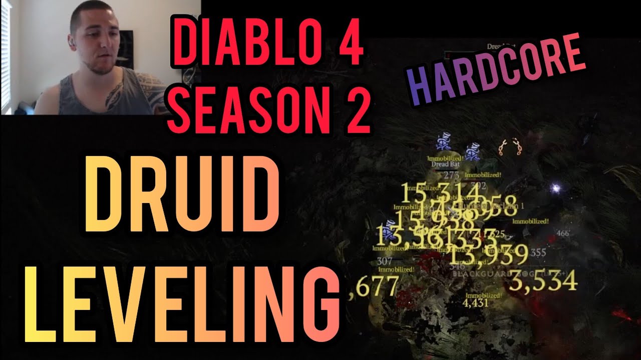 Diablo 4 Leveling Build for Druid Season 2 Diablo 4 Druid Hardcore ...