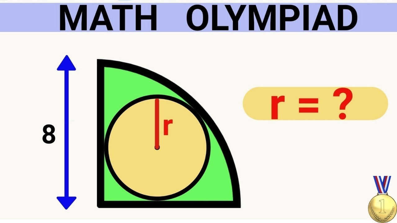 🤔Mathematics Olympiad Cool Geometry Problem and Solution | O'Level Math ...