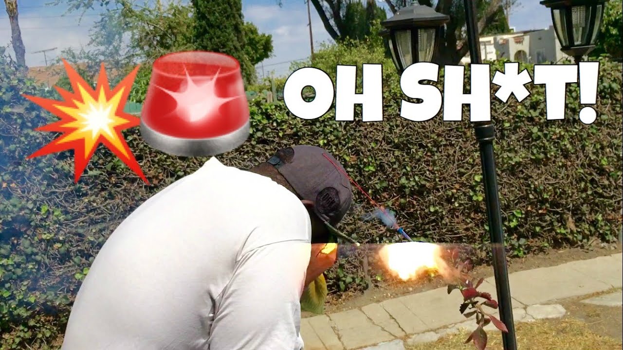 FIREWORK EXPLODES IN HIS FACE! Vlog #19 - YouTube