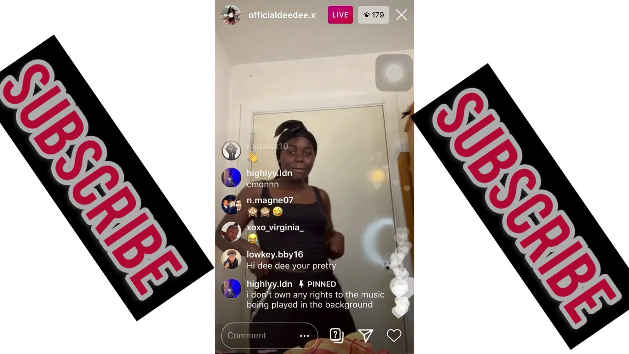 Official Dee Dee dancing on insta live🤣 - YouTube
