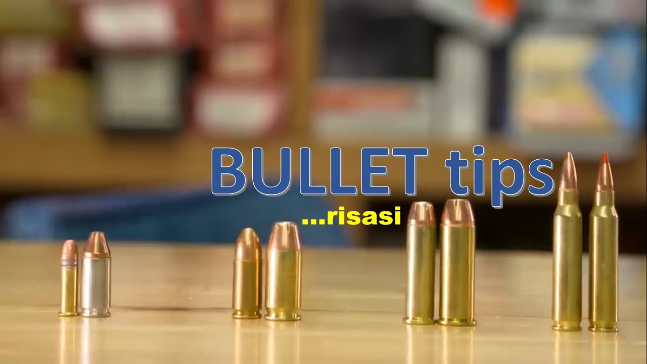 FIREARMS tips (Choosing bullets/ammunition) types/size/purpose - YouTube