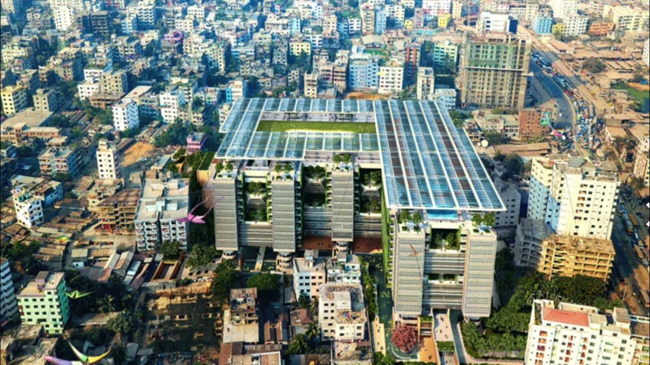 Brac University Permanent/New Campus - YouTube