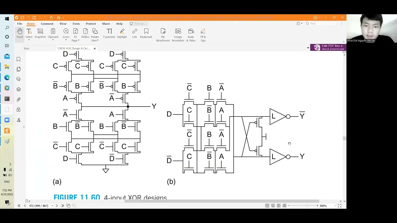 Design XOR 4 Input gate - VLSI - YouTube