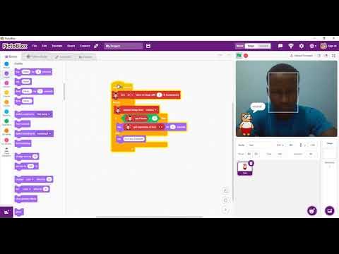 Facial recognition using Pictoblox - YouTube