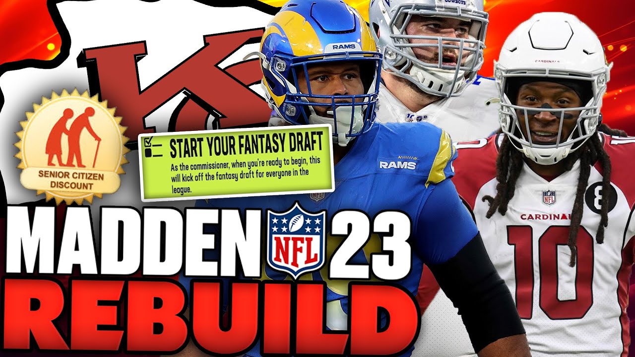 I Can Only Draft Players Over 30... Kansas City Chiefs Fantasy Draft ...