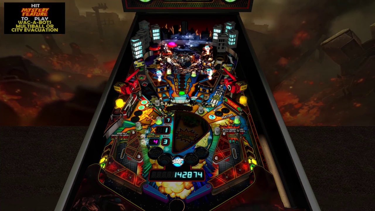Robots Invasion Future Pinball - YouTube