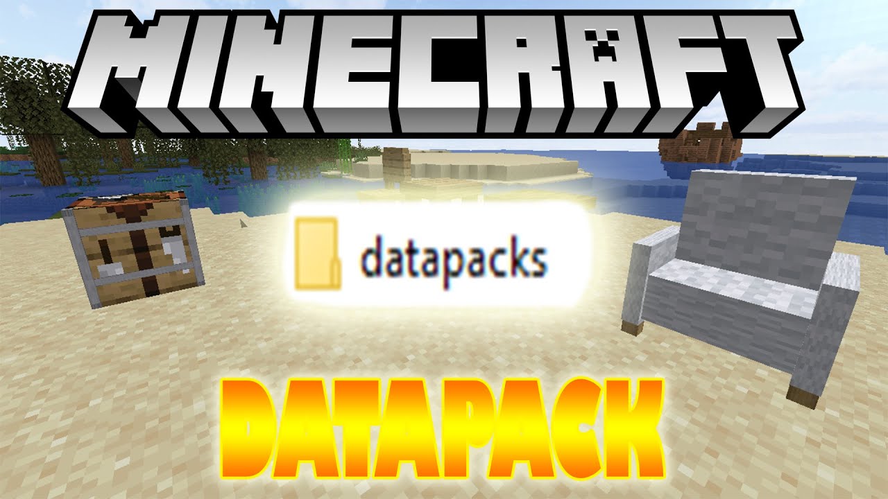 Minecraft Tutorial: COMO BAIXAR DATAPACKS (#29) - YouTube