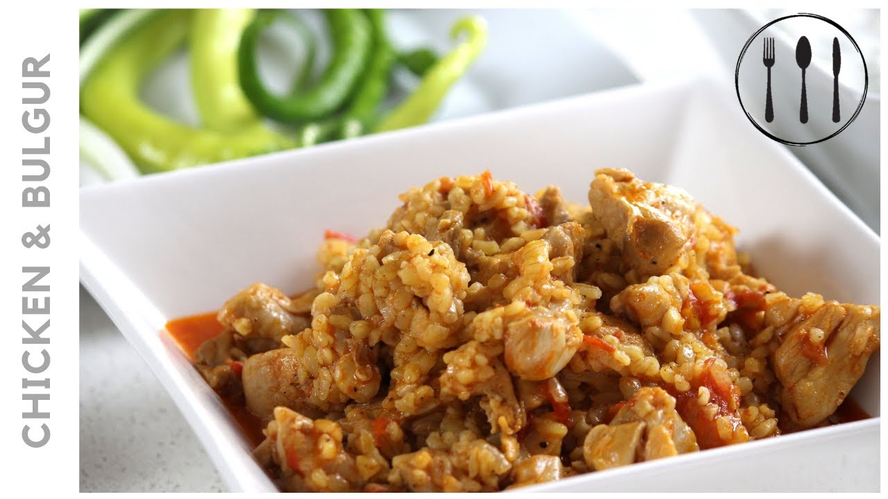 Mediterranean Style Chicken and Bulgur | Family Meal Ideas | Minimal ...