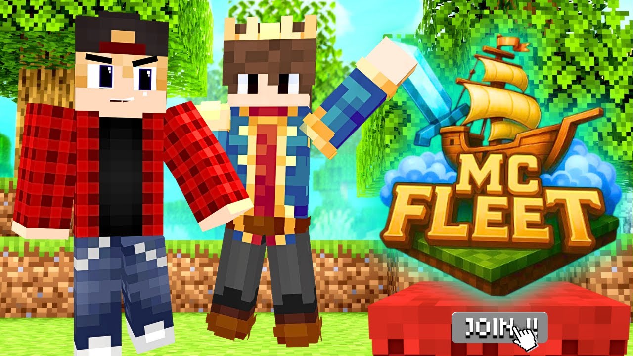 I Joined McFleet @GamerFleet Minecraft Server... - YouTube