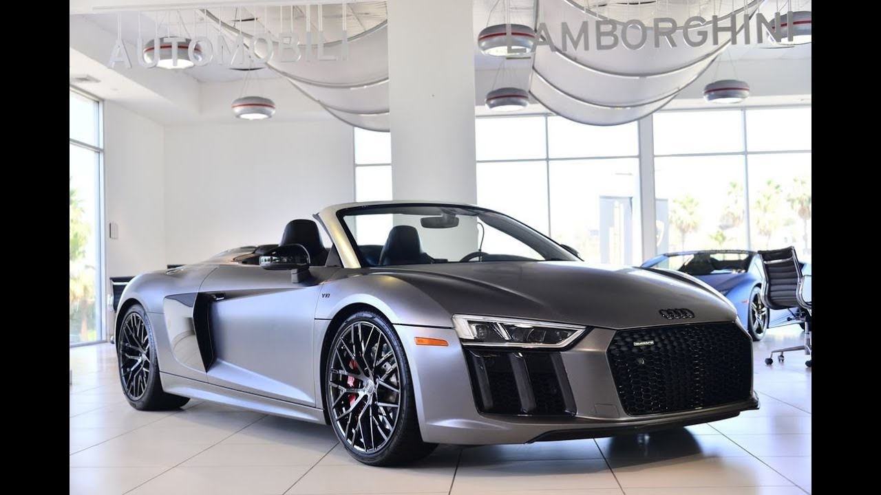 Audi R8 Matte Grey