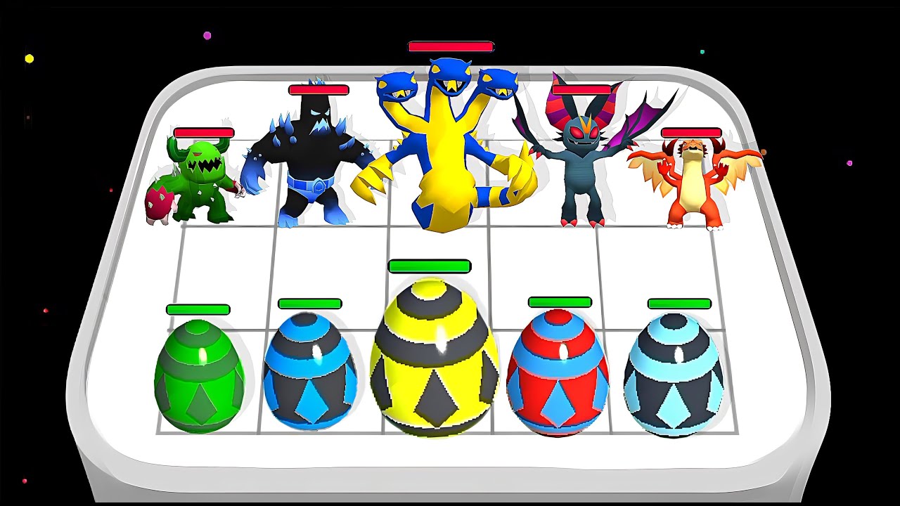 Monster Egg Fight : Hyper Evolution ⭐ Merge Simulator Battles - YouTube