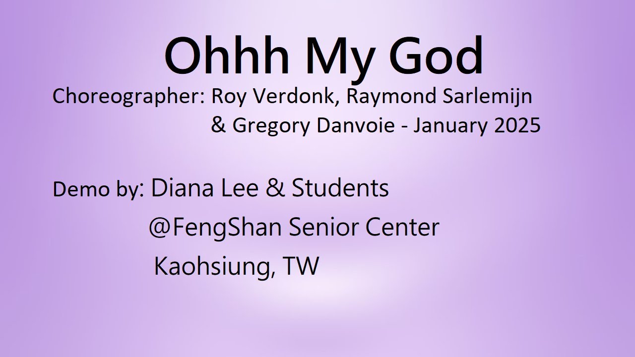 Ohhh My God - Demo - Line Dance - YouTube