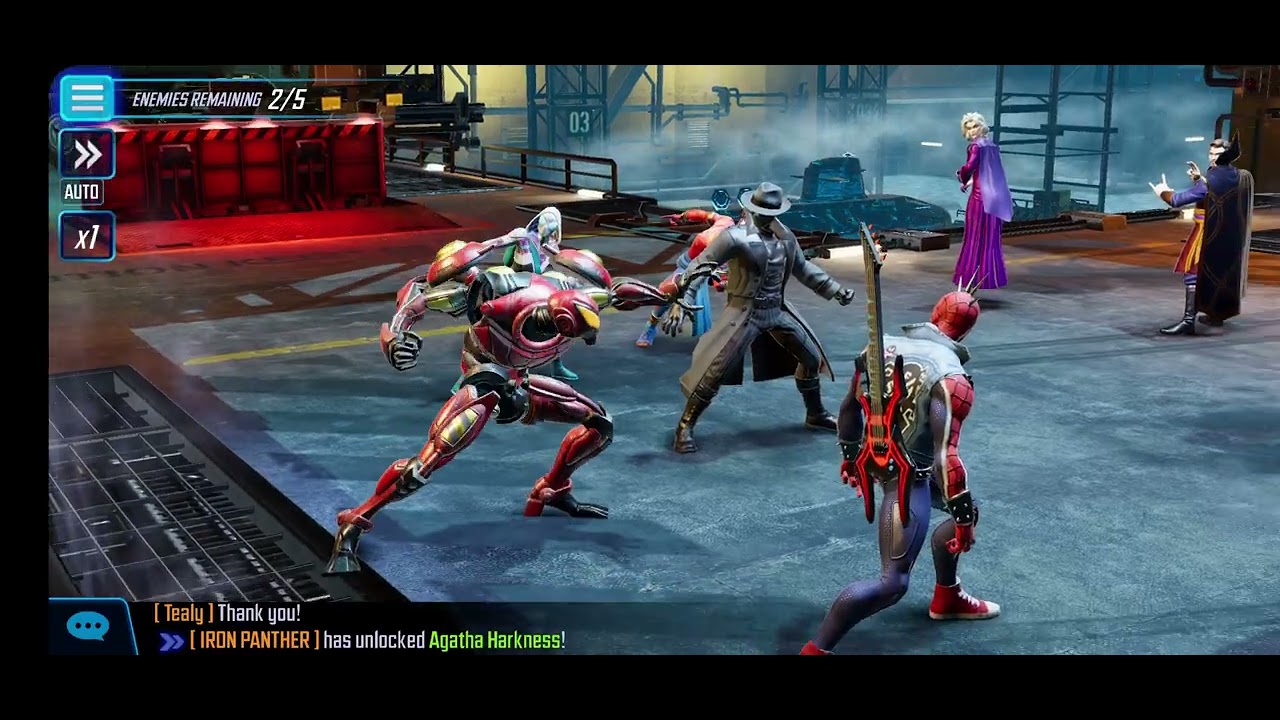 Marvel Strike Force Blitz Spider Society - YouTube