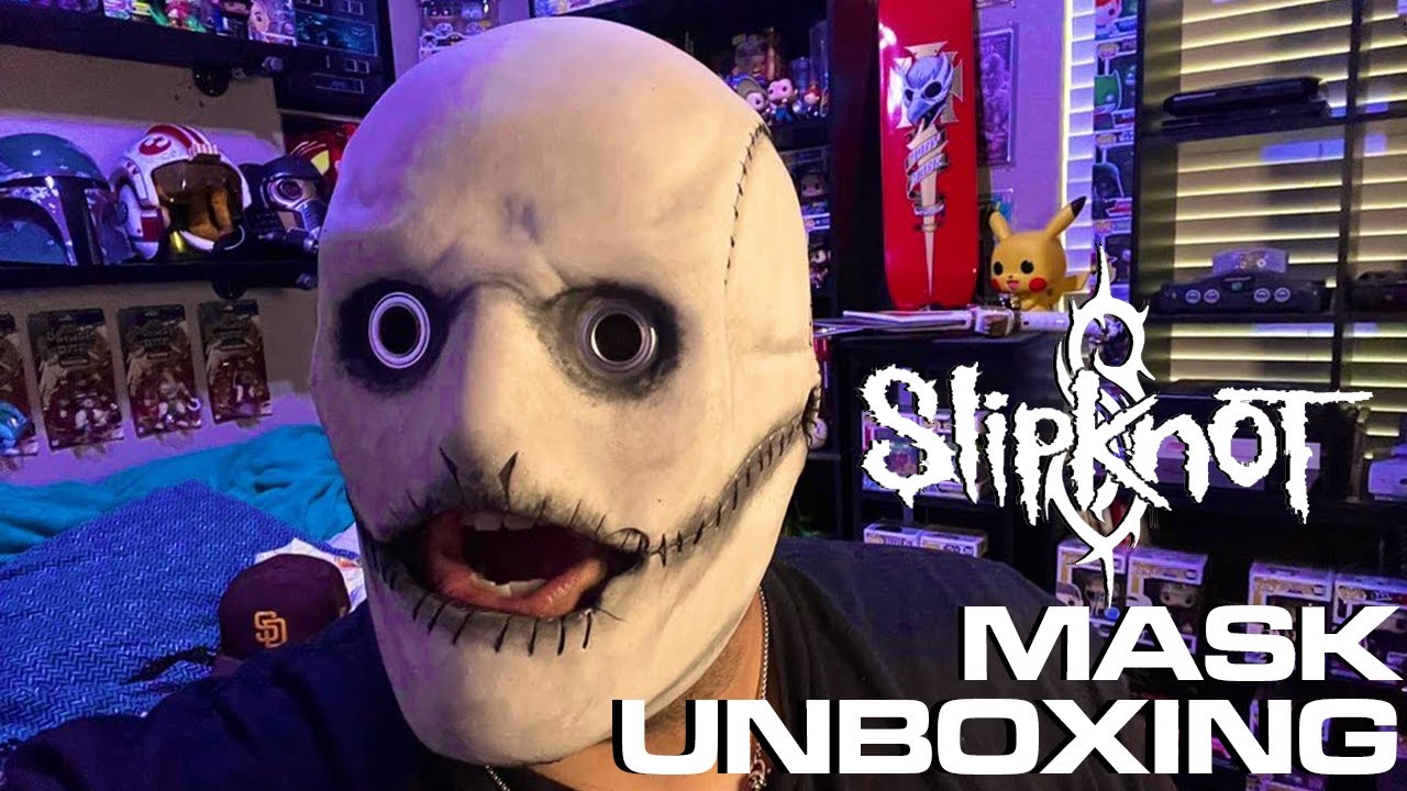 COREY TAYLOR MUSIC VIDEO MASK UNBOXING!! - YouTube