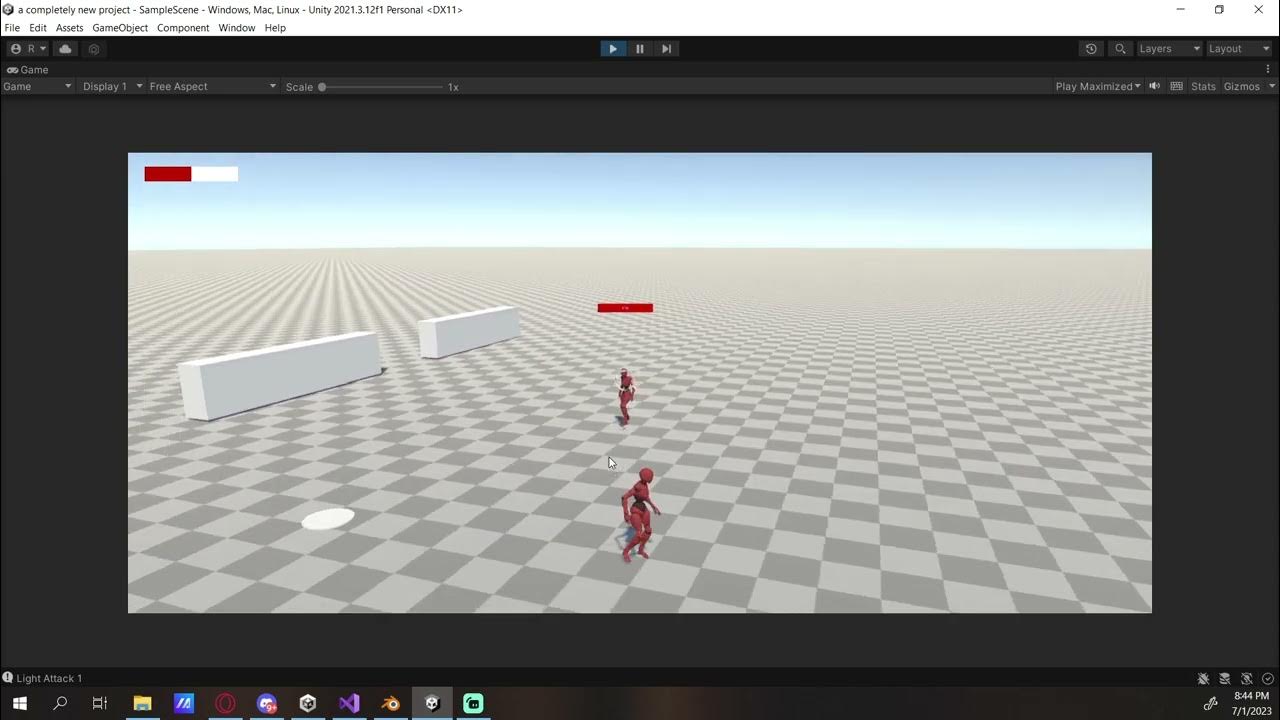 Hack And Slash Progress #3 UNITY Project - YouTube