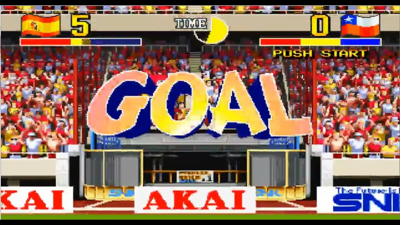 The Ultimate 11 | Arcade Games Longplay [13] | SNK Football Game | Mame ...