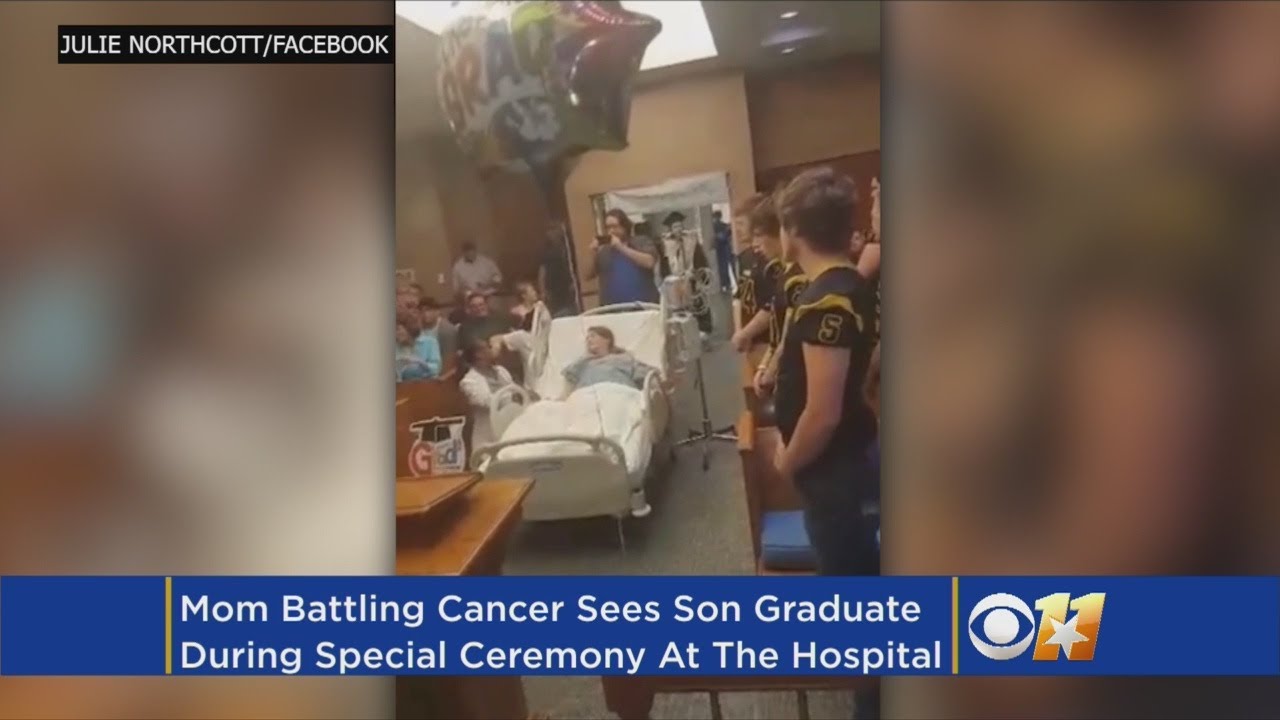 Mom With Terminal Cancer Sees Son Graduate In Special Hospital Ceremony ...