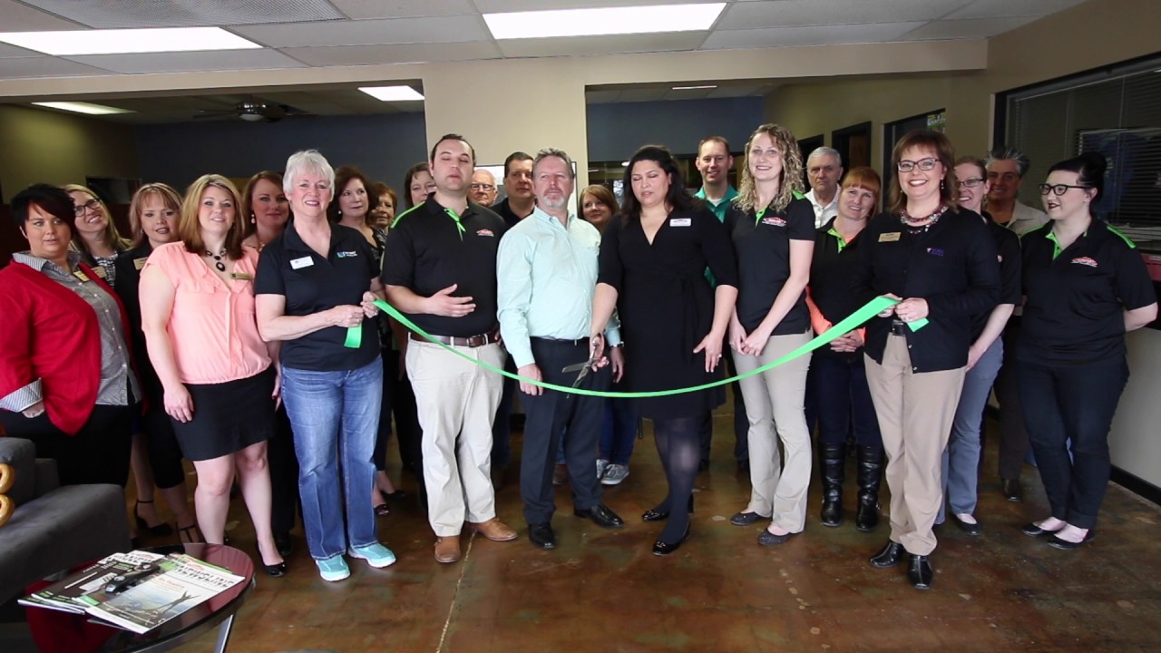RIBBON CUTTING - SERVPRO of Northeast Wichita - YouTube
