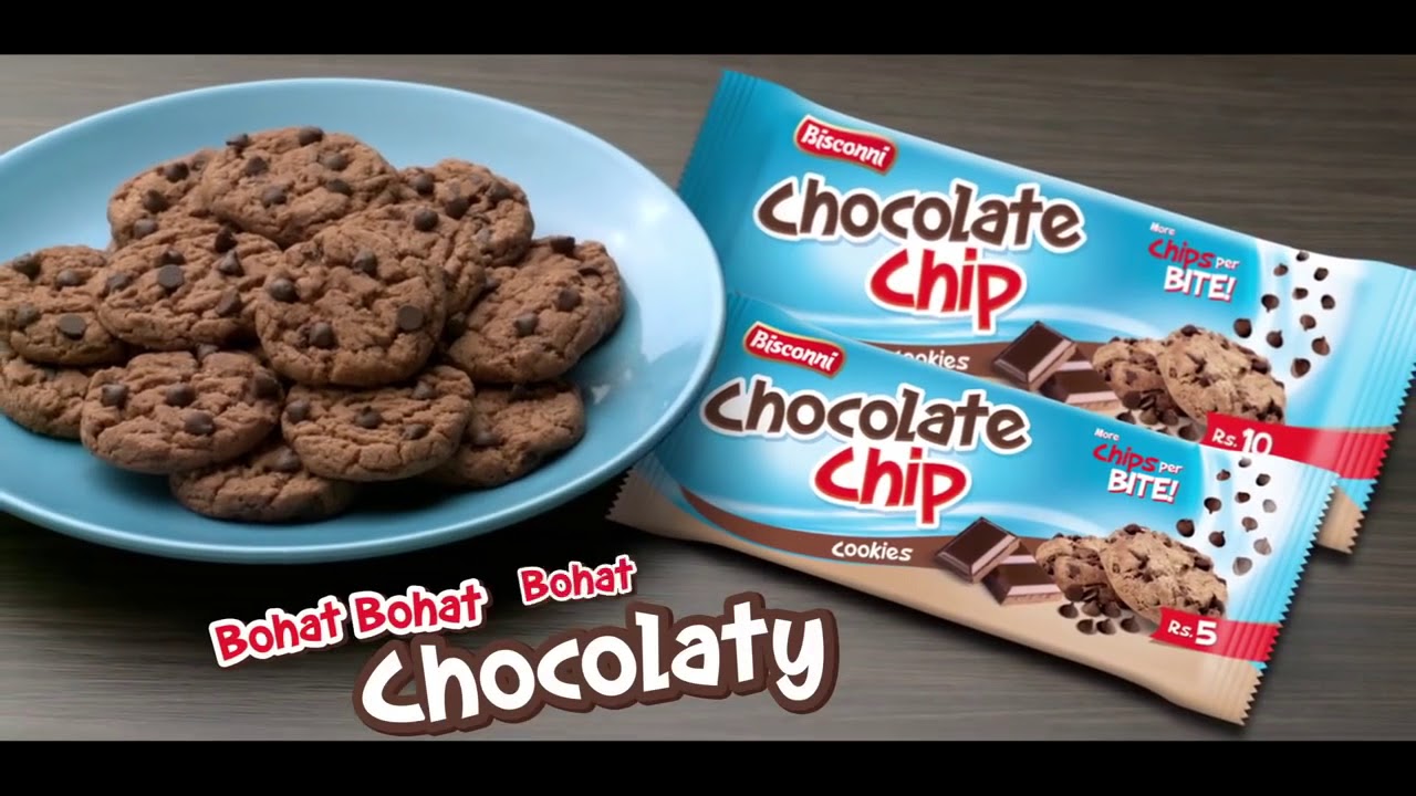 Bisconni Chocolate Chip Cookie Siblings TVC - YouTube