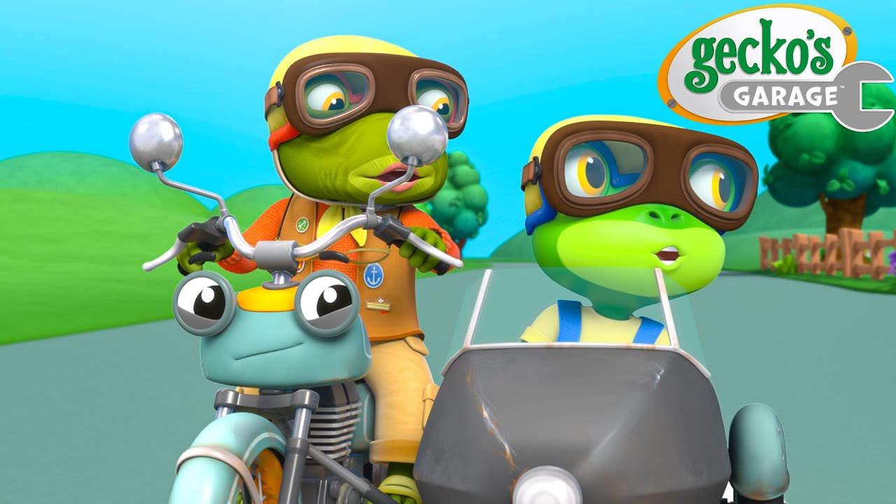 👵Grandma Gecko's Sports Car Chase | Gecko's Garage | Cars & Truck ...