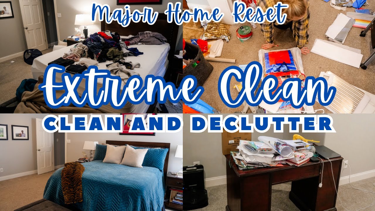 MAJOR NEW YEAR RESET | CLEAN, DECLUTTER, AND CLOSET ORGANIZATION | Ana ...