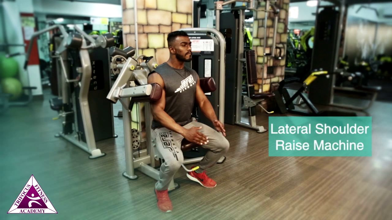Lateral Shoulder Raise Machine - YouTube
