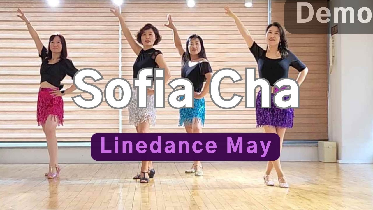 Sofia Cha Line Dance (Improver :Junghye Yoon & Woojin Jung) - Demo - YouTube